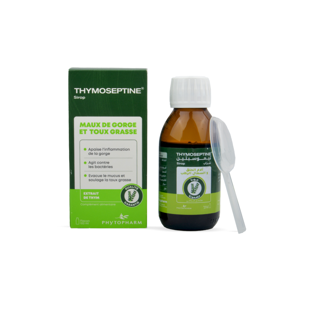 PHYTOPHARM THYMOSEPTINE SIROP F/100ML – صيدلية ملوكي